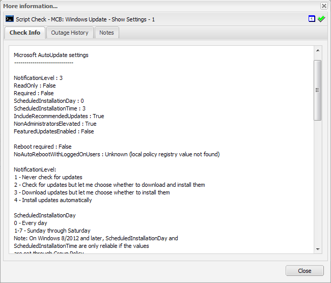 Updated Powershell Script To Show Windows Update Settings Mcb Systems